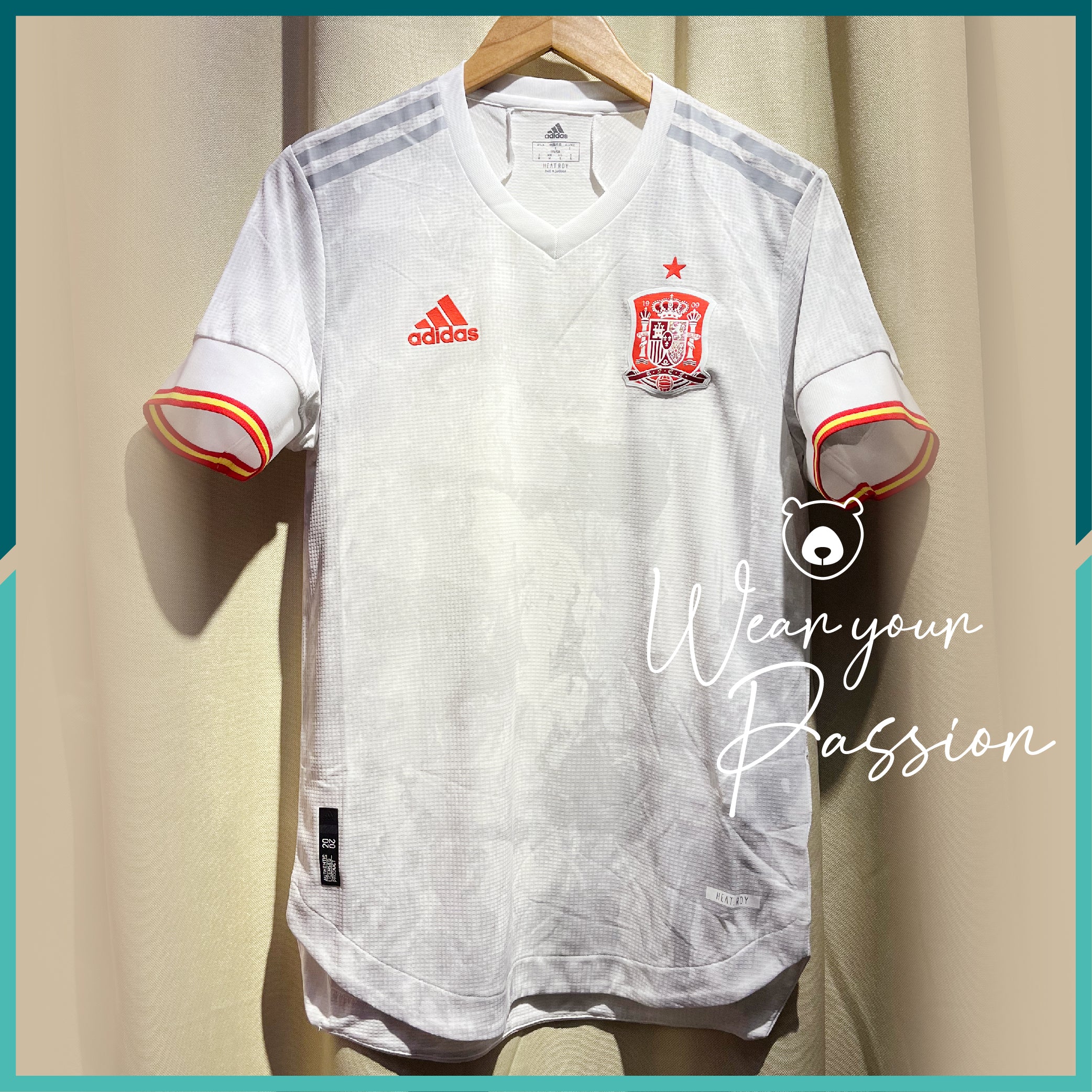 [Nameset Included] Authentic 2020-22 Spain Away Jersey – 巨熊球衣專門店 ...